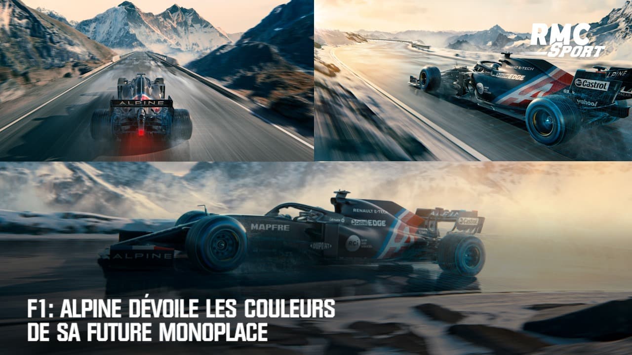 F1: Alpine dévoile les couleurs de sa future monoplace