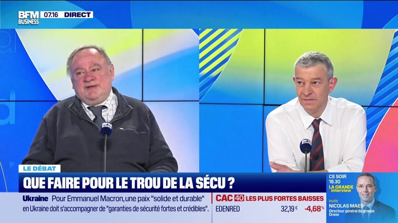Nicolas Doze face à Jean-Marc Daniel : Que faire pour le trou de la ...