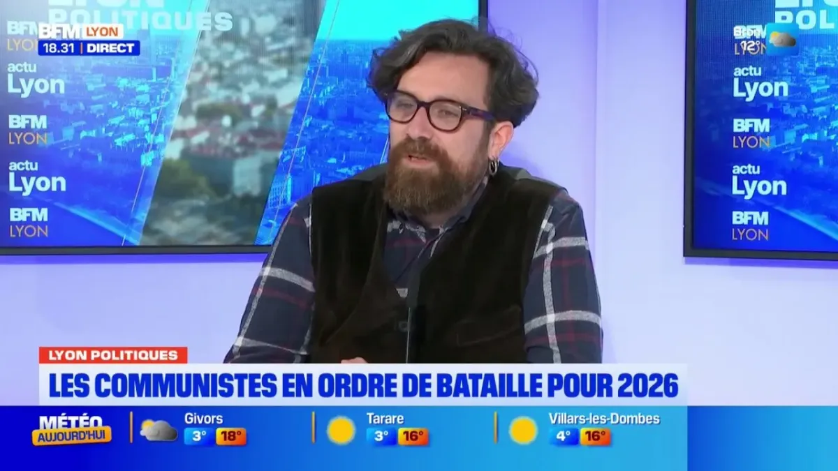 Municipales 2026: Benoît Roux (PCF 69) explique que soutenir Grégory ...