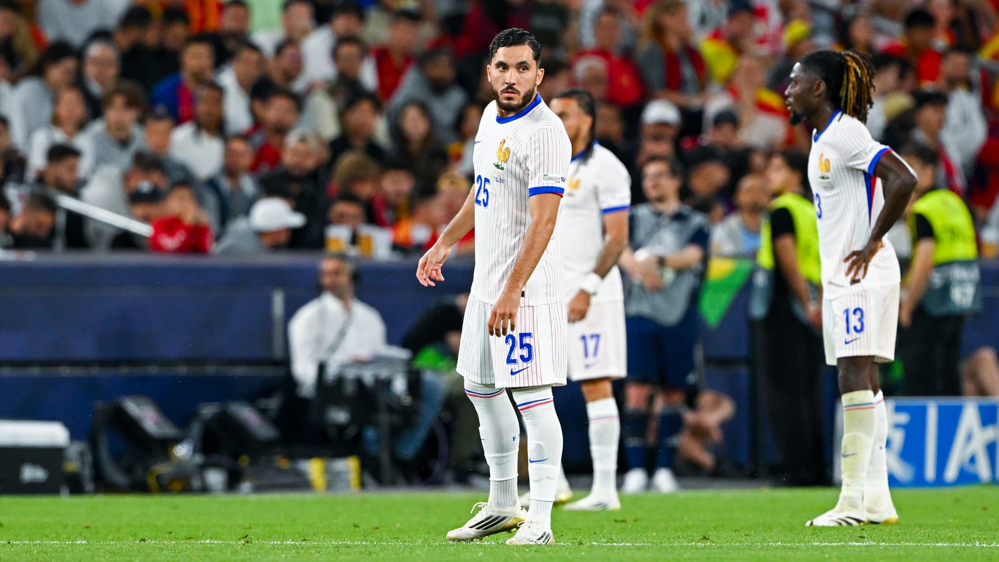 France-Espagne: brillant pour sa première, Rayan Cherki a pourtant joué ...