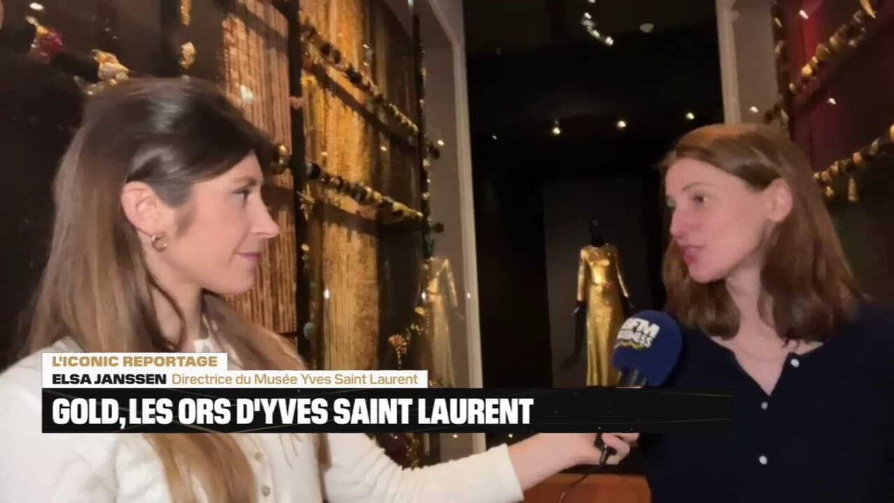 L'Iconic reportage : GOLD, les ors d'Yves Saint Laurent 03/03/23