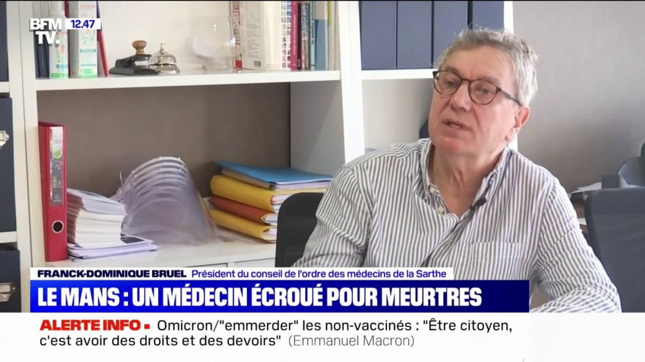 Médecin écroué pour meurtres: le président du Conseil de l'ordre des ...