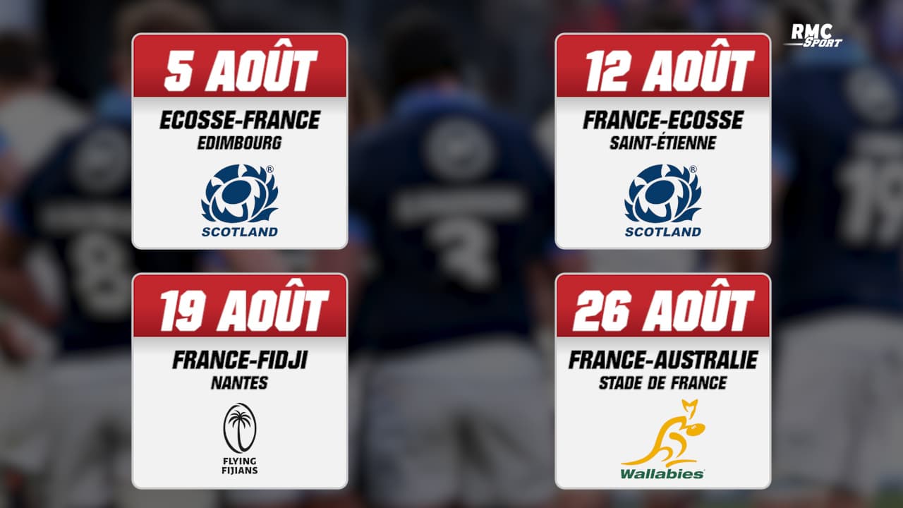 XV de France : Le programme des Bleus avant la Coupe du monde 2023