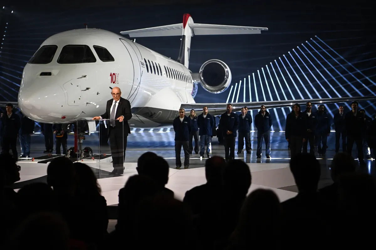 Un "bureau volant" au prix catalogue supérieur à 80 millions de dollars ...
