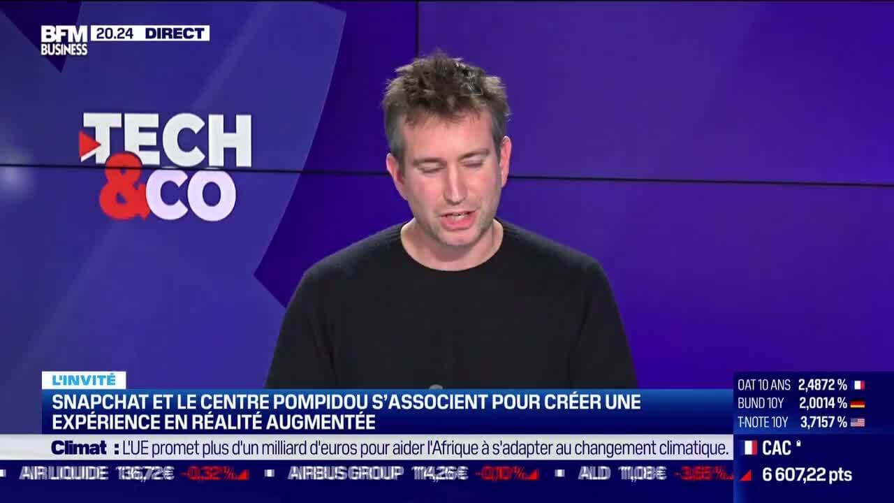 Donatien Bozon (Snap) : Le Centre Pompidou et Snapchat s'associent pour ...