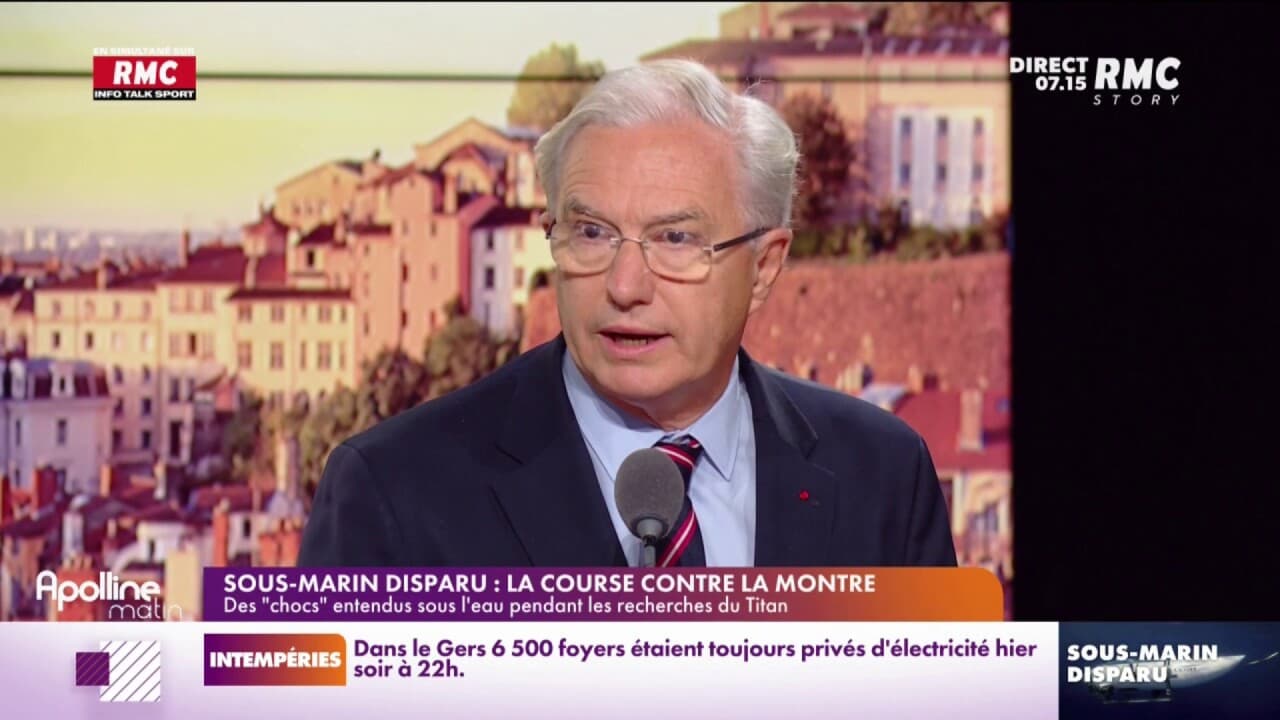 Amiral Vichot : "Il faut maintenant trianguler pour limiter la zone de ...