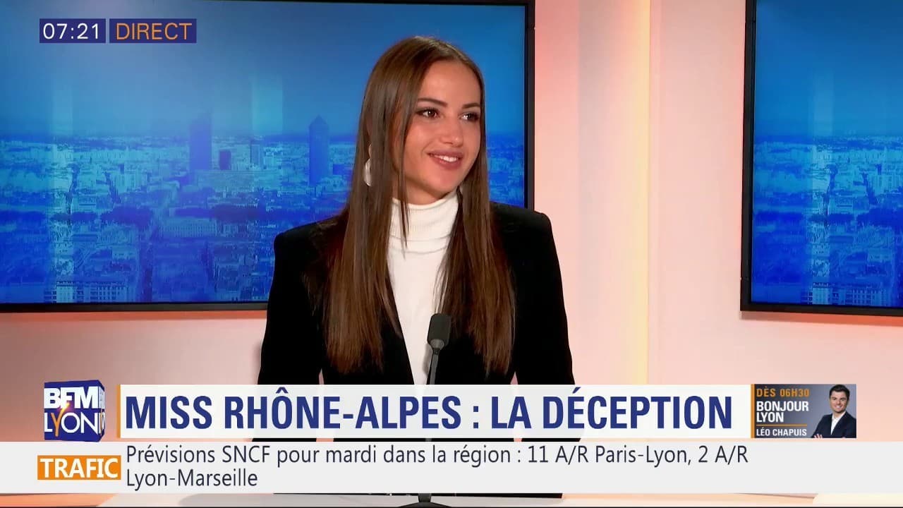 Chloé Prost, miss Rhône-Alpes, était l'invitée de Bonjour Lyon