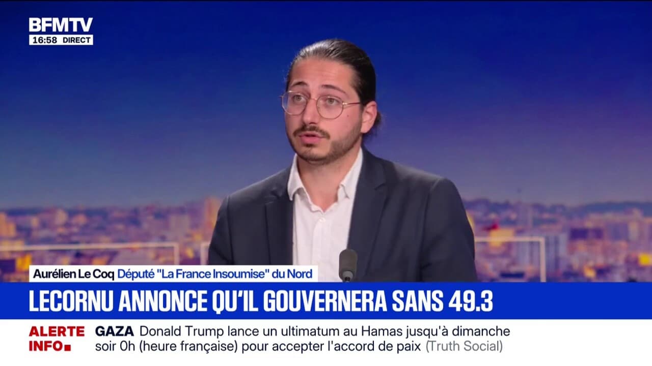 Sébastien Lecornu renonce à gouverner avec le 49.3: pour Aurélien Le ...