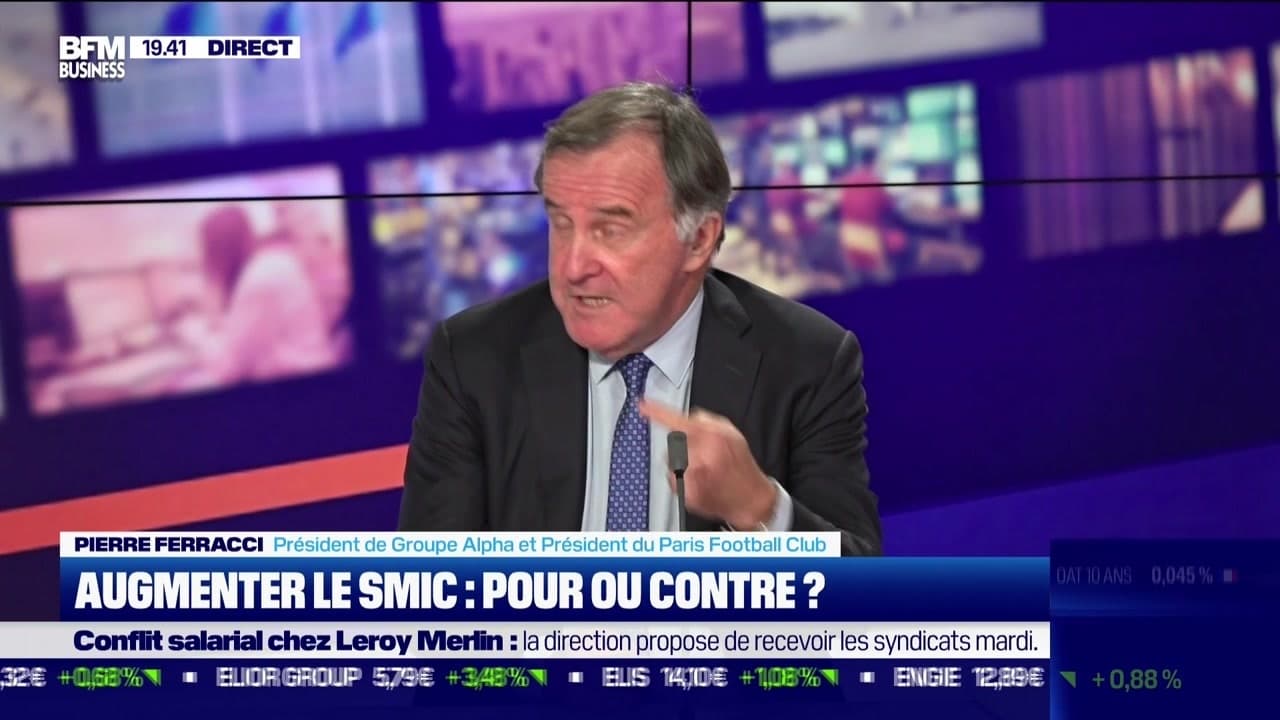 Pierre Ferracci (Alpha) et Stéphane Carcillo (OCDE) : Augmenter le SMIC ...