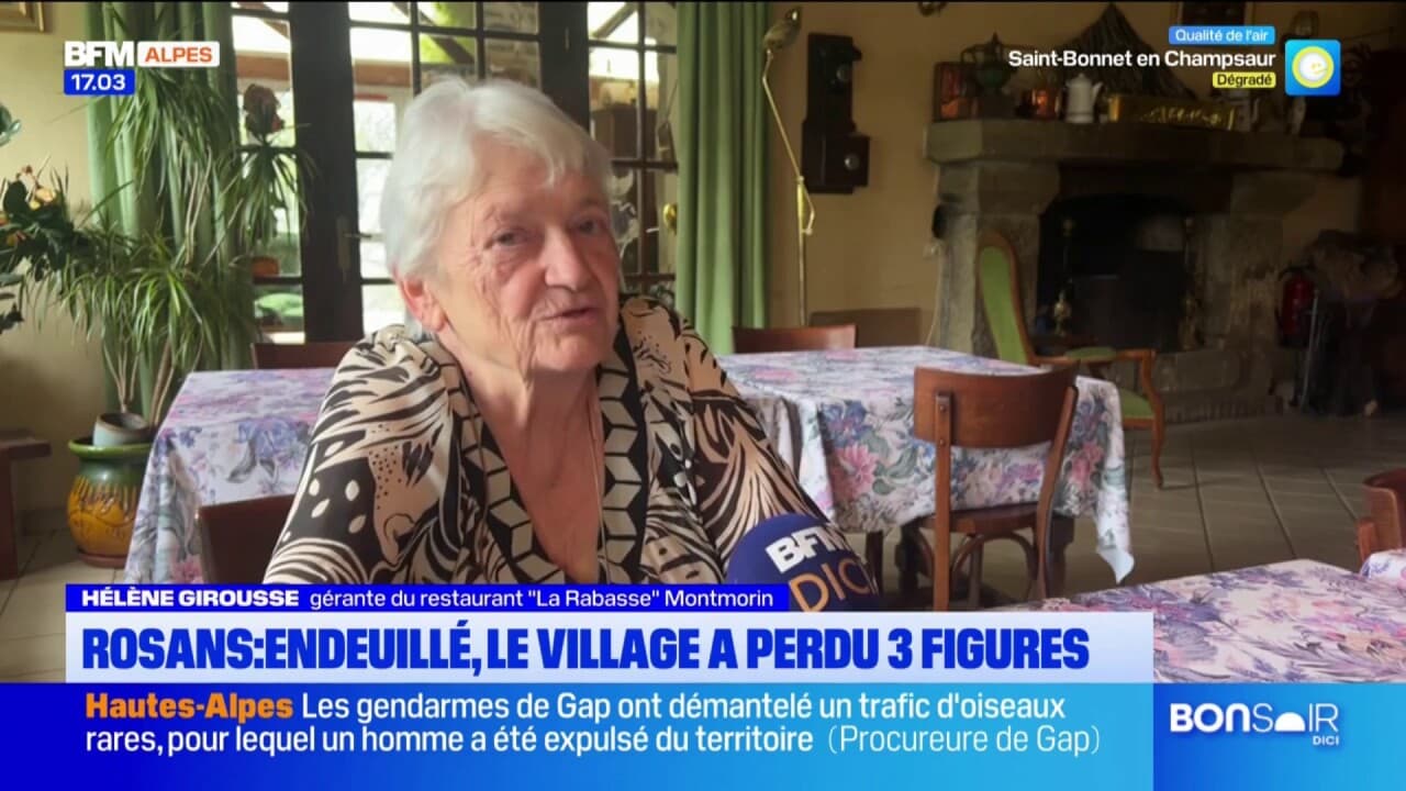 Montmorin: une gérante de restaurant se remémore les trois figures ...