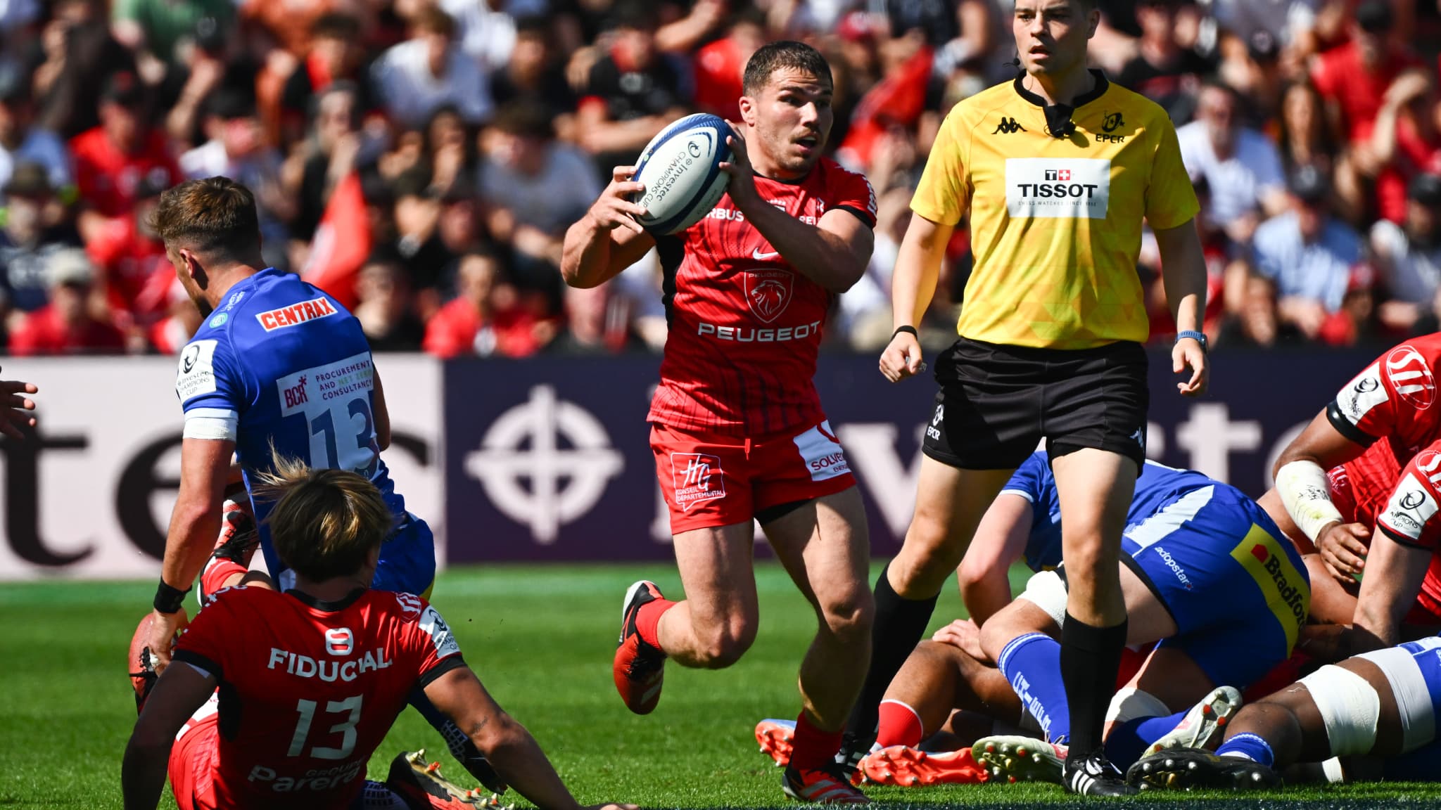 DIRECT. Toulouse-Exeter: Toulouse s'impose 64-26 et retrouvera les ...