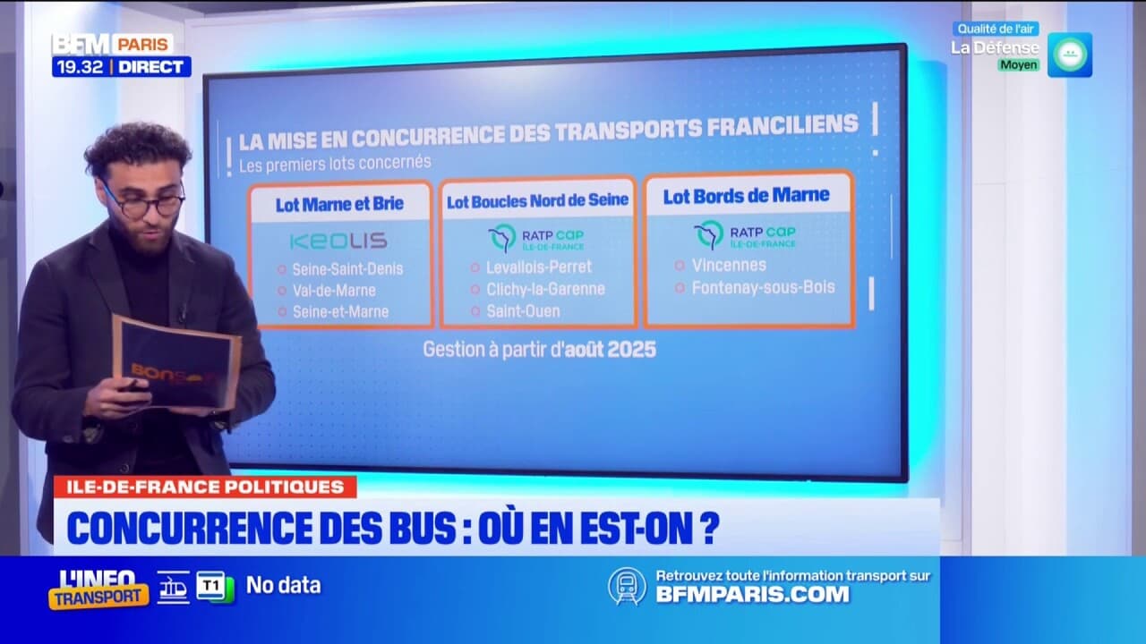 Où en est-on dans la mise en concurrence des lignes de bus en Ile-de ...