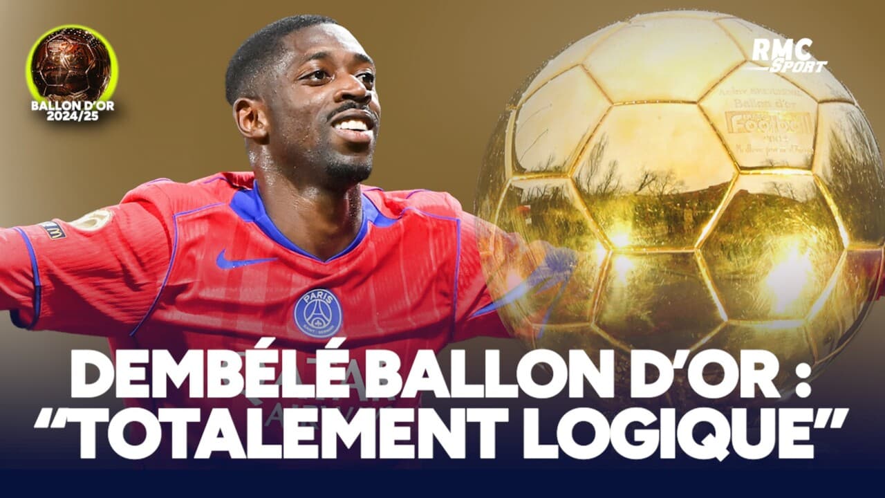 Dembélé Ballon d'or : "C'est totalement logique" estime Rothen