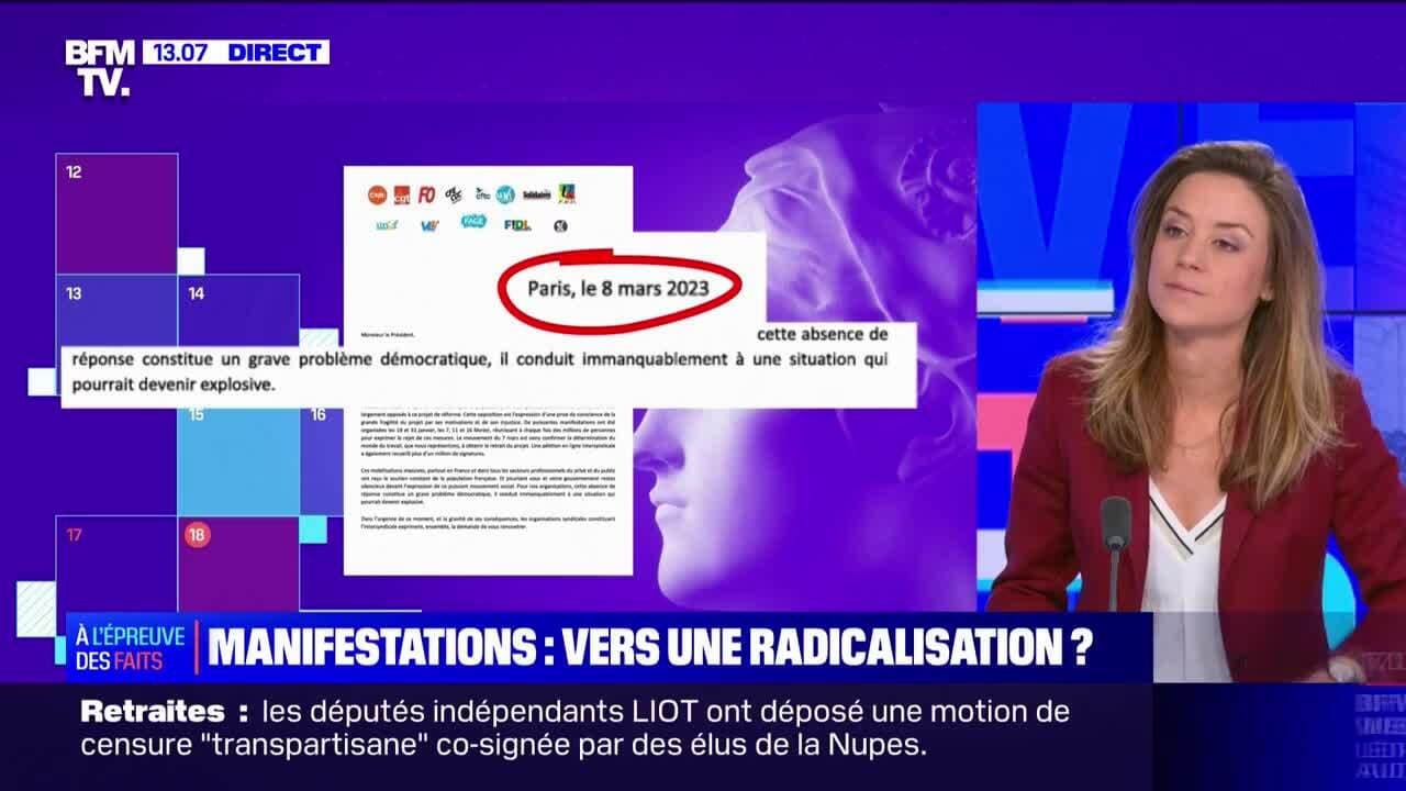 Manifestations Vers Une Radicalisation 18 03