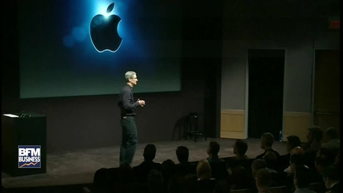 Tim Cook, le PDG d'Apple, a été reçu par Emmanuel Macron