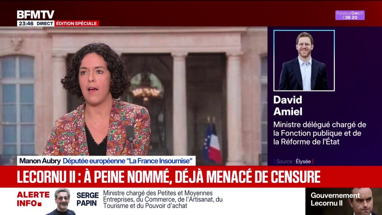 Nouveau gouvernement de Sébastien Lecornu: "Ils n'auront même pas le ...