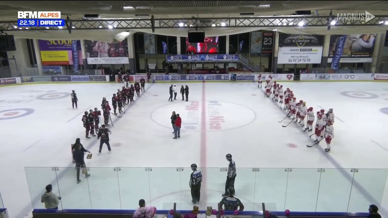 Ligue Magnus: Les Aigles de Nice l'emportent 5-1 face aux Diables ...