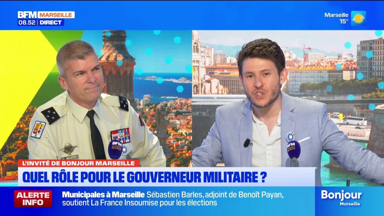 L'invité de Bonjour Marseille - Yves Métayer, gouverneur militaire de ...