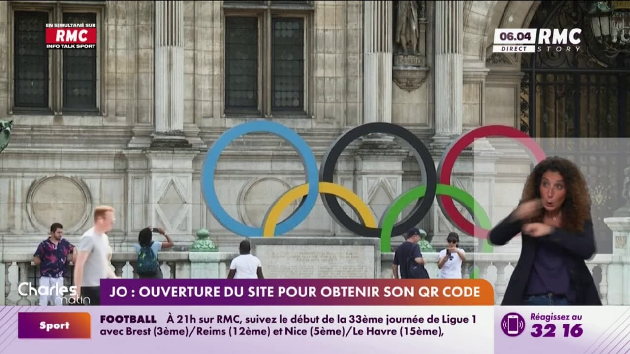 JO: Ouverture du site pour obtenir son QR code