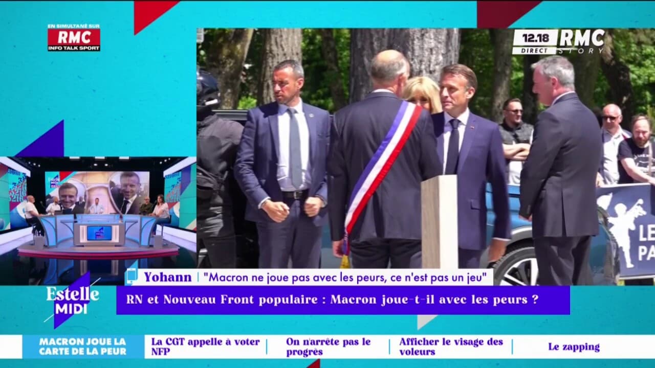 "Monsieur Macron, je vais vous dégager avec ma carte d'identité" : l ...