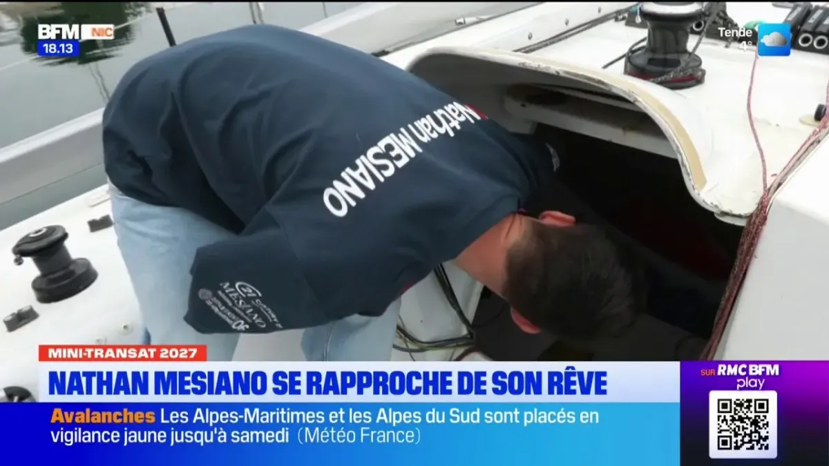 Mini-Transat 2027 : Nathan Mesiano, ce berlugan amputé d'un bras, se ...