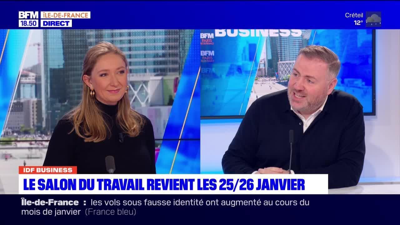 Île-de-France Business du mardi 23 janvier : Le Salon du travail revient les 25/26 janvier