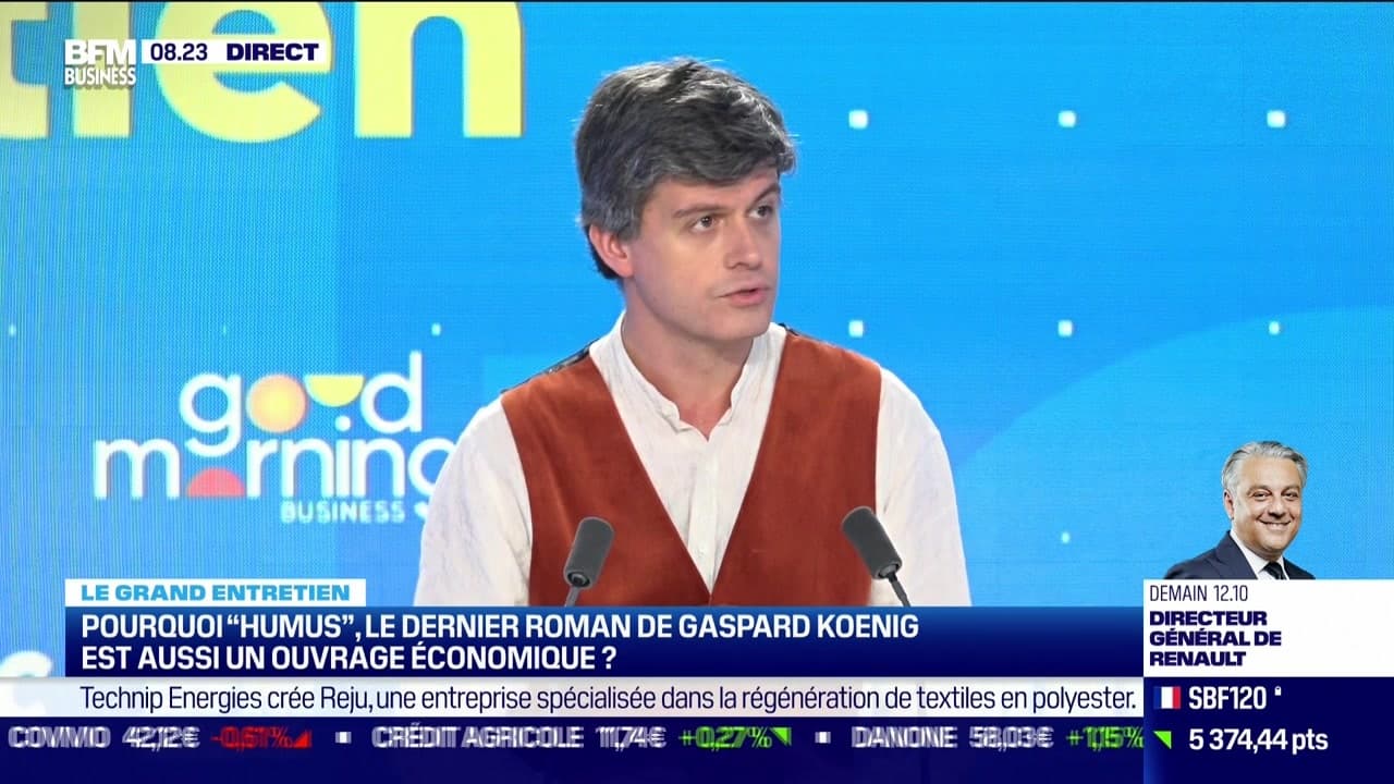 Gaspard Koenig (Philosophe) : Pourquoi "Humus" est aussi un ouvrage économique ? - 14/11