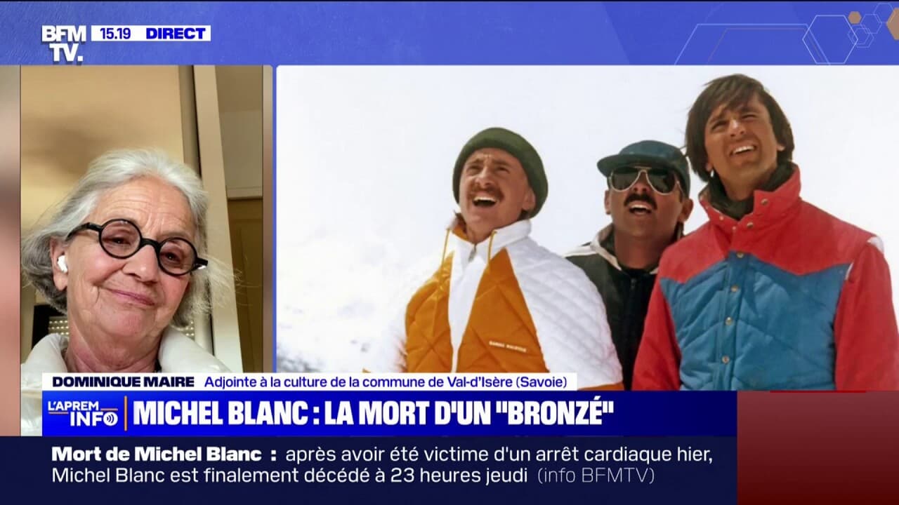 Mort de Michel Blanc: "Il est un mythe à Val d'Isère", explique l ...