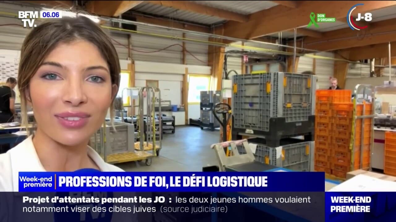 "Nous travaillons 24h/24": le défi logistique de l'impression des professions de foi pour les ...