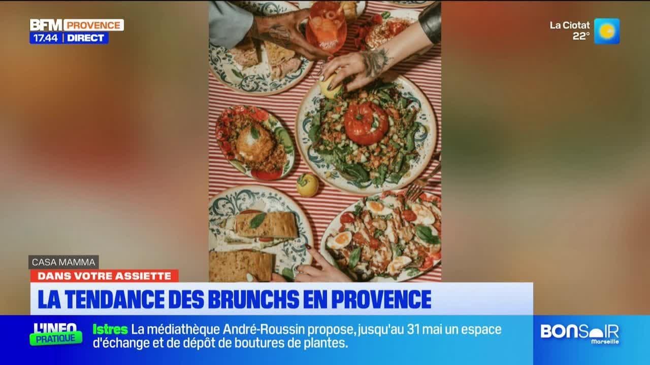 Dans votre assiette du jeudi 5 juin - La tendance des brunchs en Provence