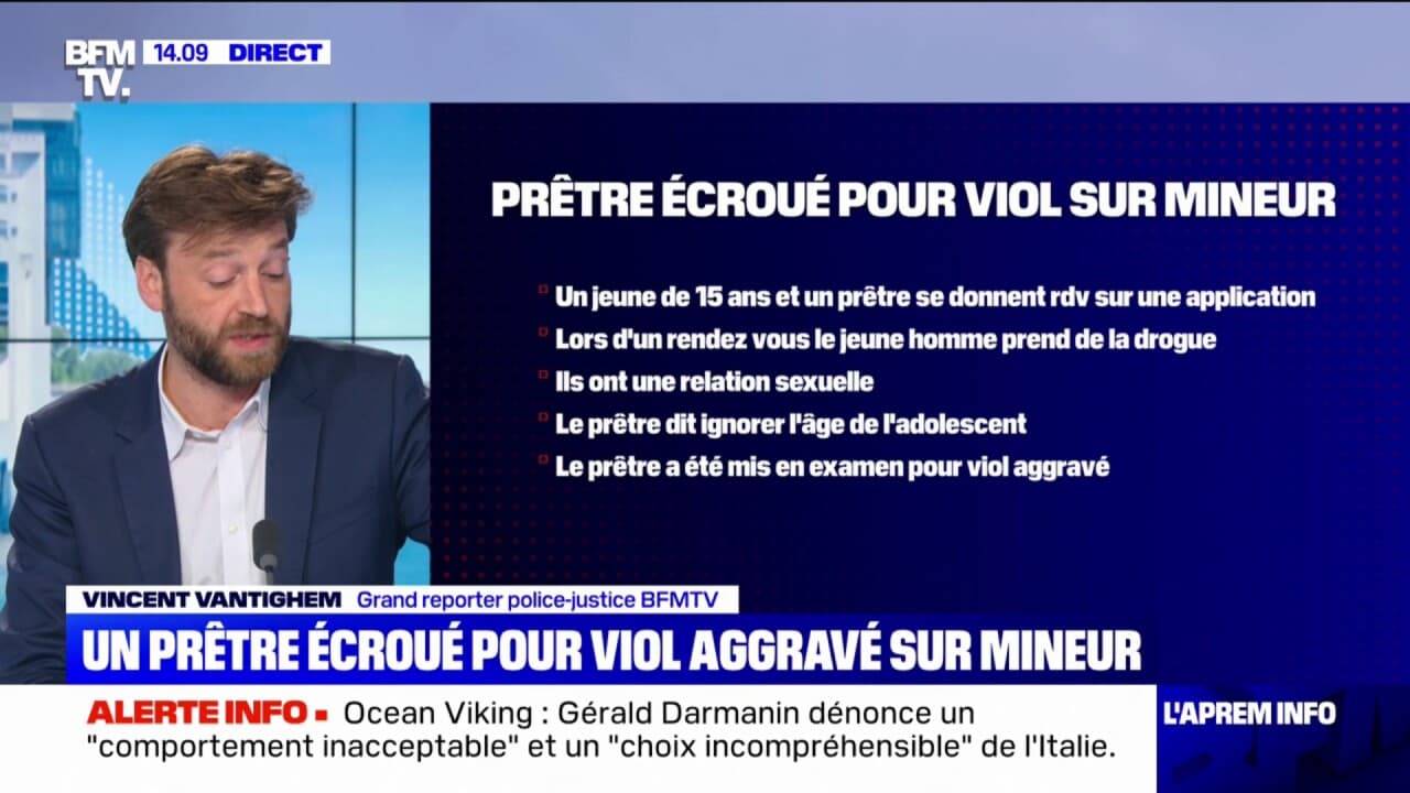 Paris Un Prêtre Mis En Examen Et Incarcéré Pour Viol Sur Mineur De 15 Ans 8709