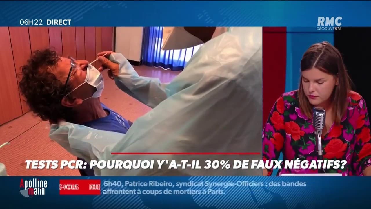 Tests PCR: pourquoi y a t-il 30% de faux négatifs?