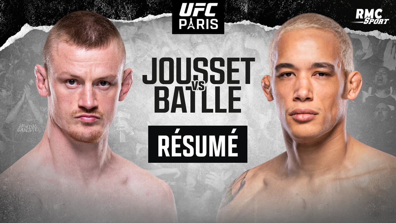 Résumé UFC Paris : JOUSSET vs Battle, le premier combat du Français des ...