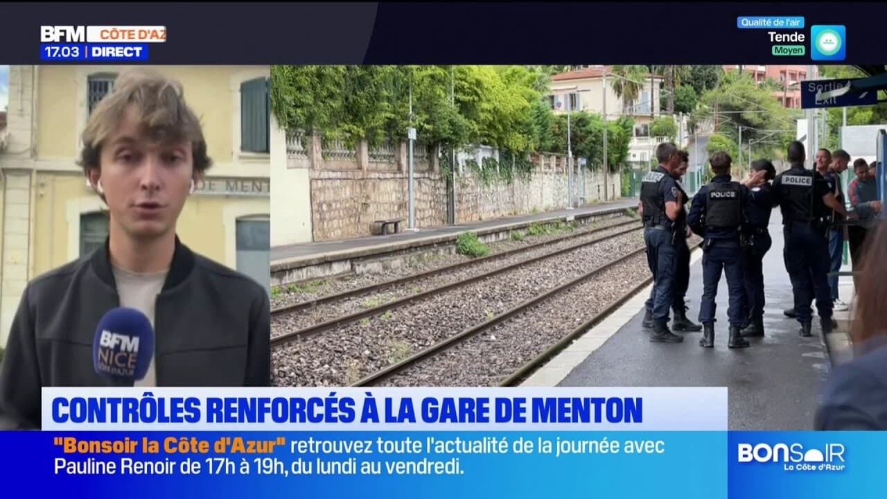 Menton: un nouveau local à la gare de Garavan pour faciliter le travail ...