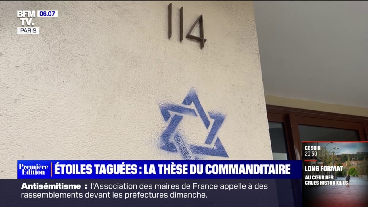 Le commanditaire présumé des tags d'étoiles de David, un homme d ... Le commanditaire présumé des tags d'étoiles de David, un homme d ...