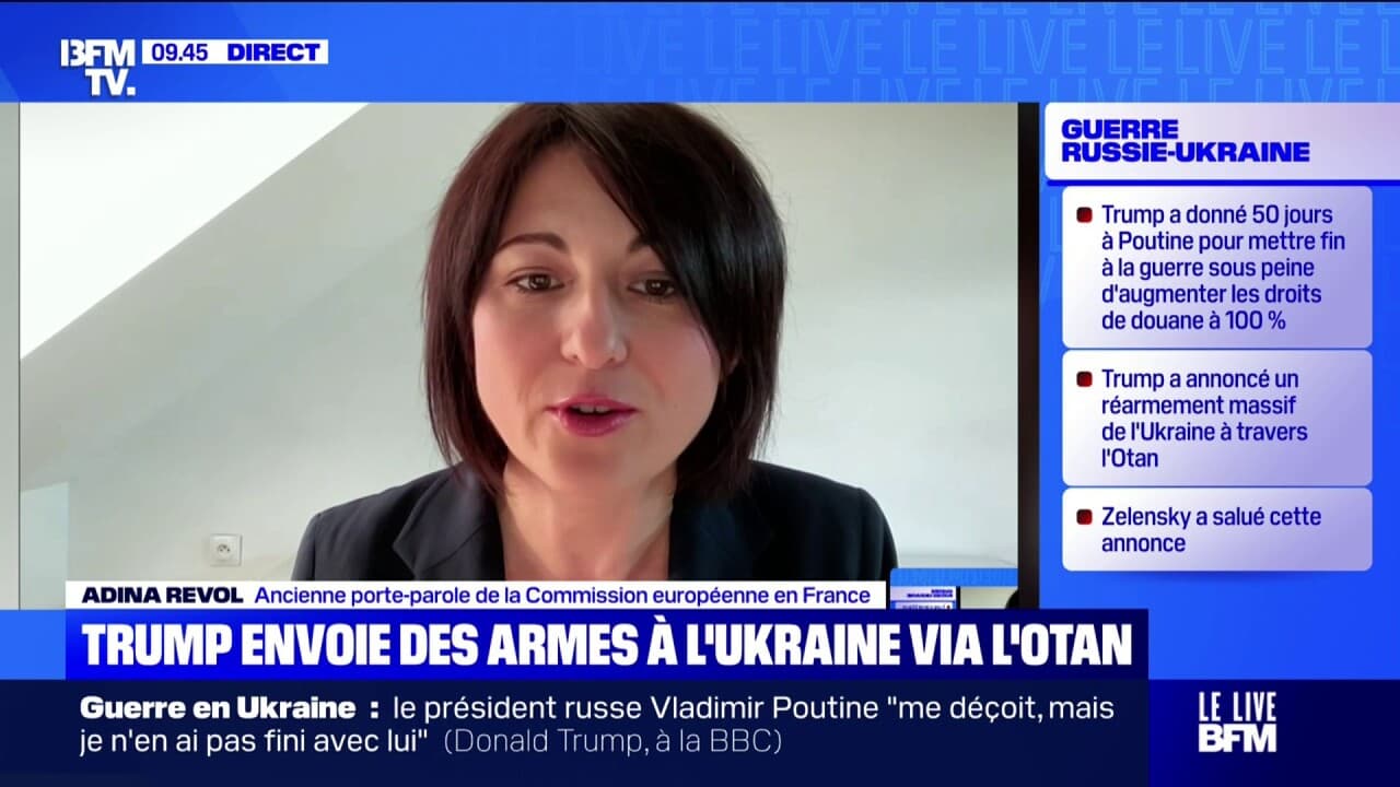 Guerre en Ukraine: pour Adina Revol, ancienne porte-parole de la ...
