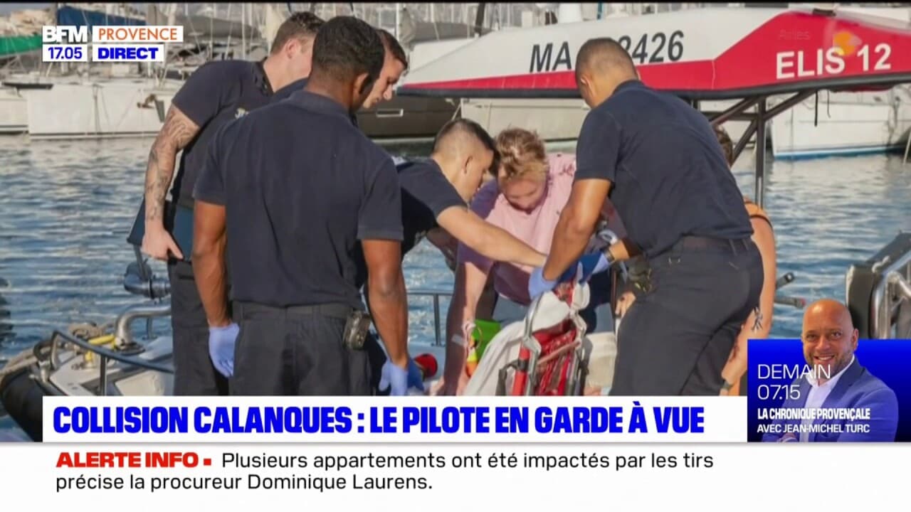 Marseille: une personne en garde à vue après la collision entre deux bateaux dans les calanques