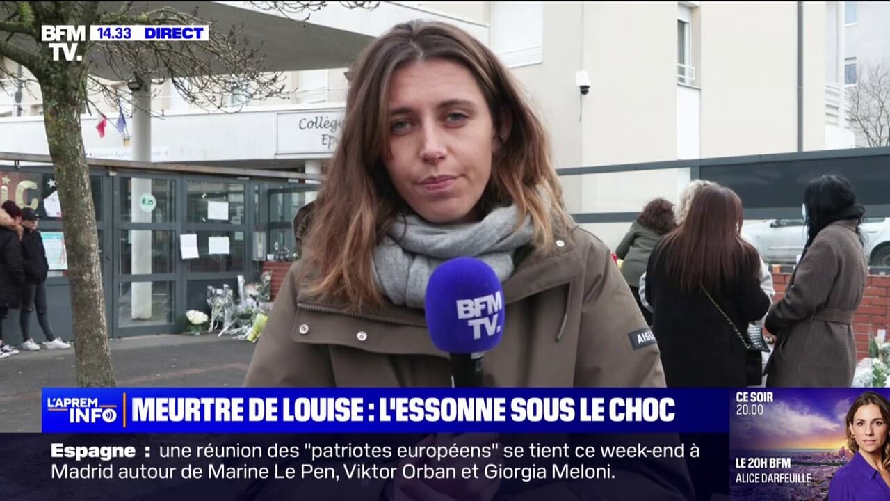 Mort de Louise en Essonne: le collège de la jeune fille de 11 ans ...