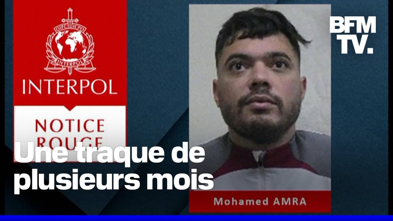 Mohamed Amra, en cavale depuis neuf mois après l'attaque mortelle sur le fourgon qui le ...