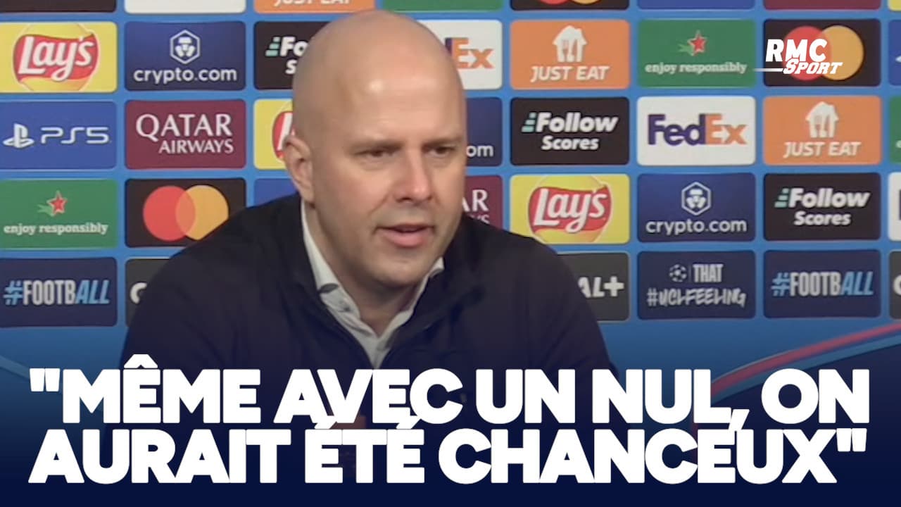 PSG 0-1 Liverpool : "Même avec un nul, on aurait été chanceux" soupire Slot