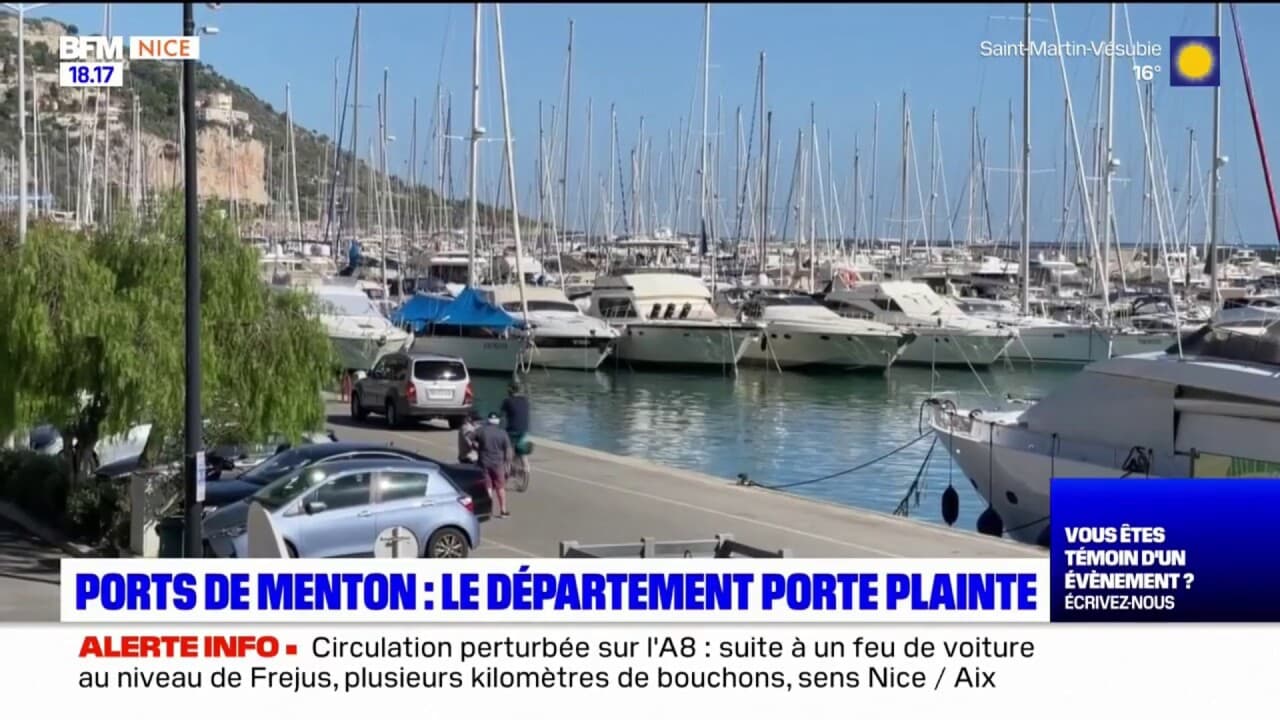 Ports de Menton: le département porte plainte après un rapport ...