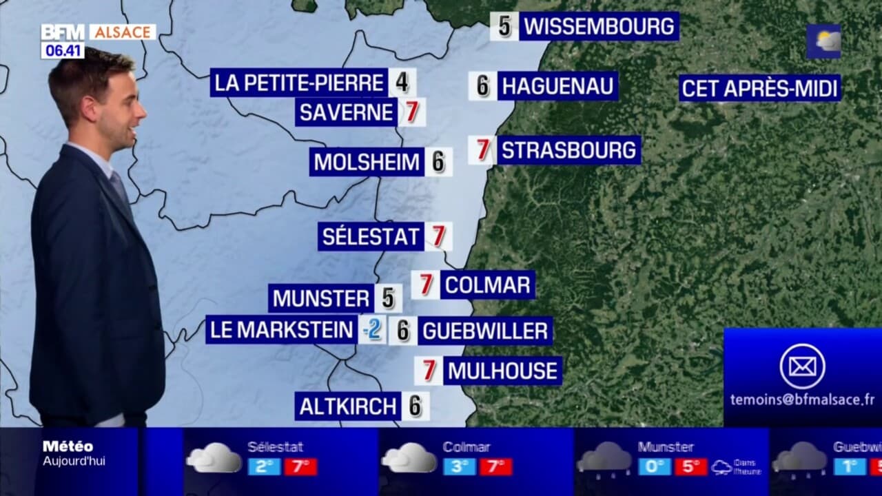 Météo Alsace: des éclaircies matinales rapidement couvertes par des ...