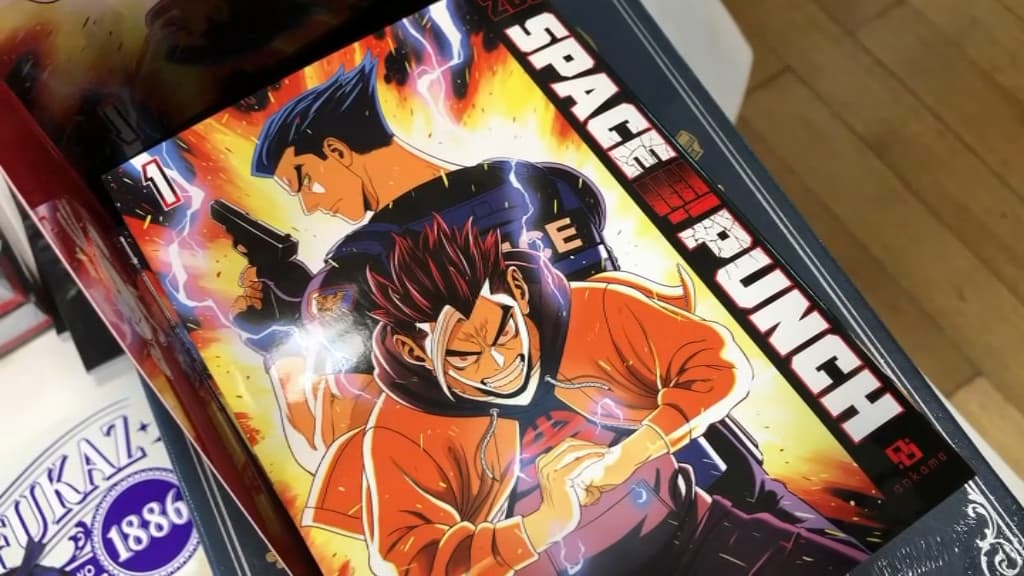 "Space Punch", un nouveau manga édité à Roubaix chez Ankama