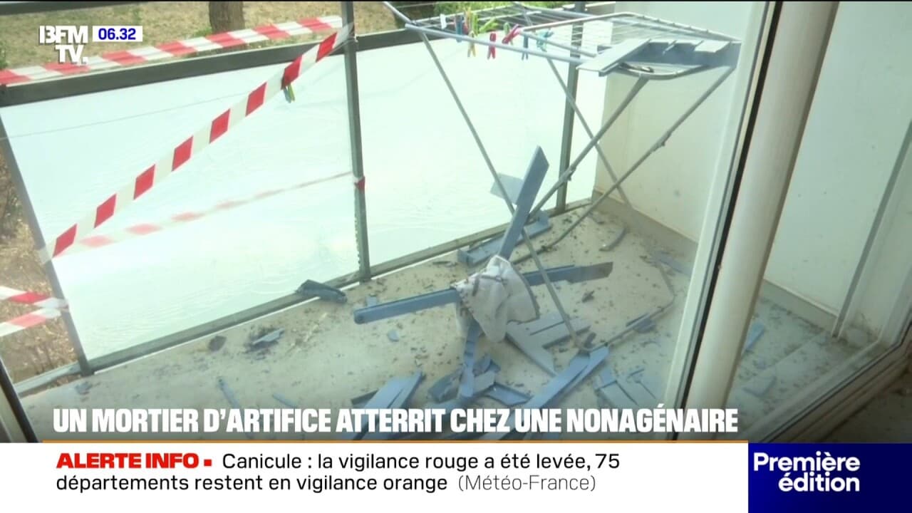 Un tir de mortier d'artifice provoque une explosion dans l'appartement ...