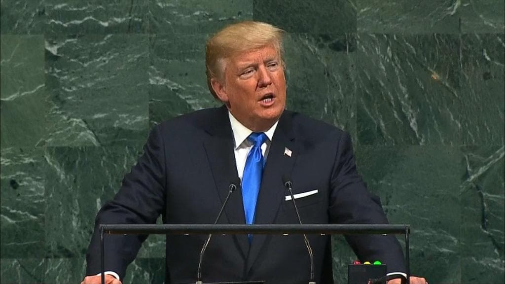 Trump s'en prend à "Rocket Man" et n'exclut pas de "détruire totalement ...