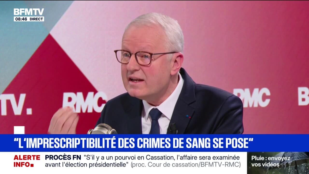 “La question de l'imprescriptibilité des crimes de sang se pose ...