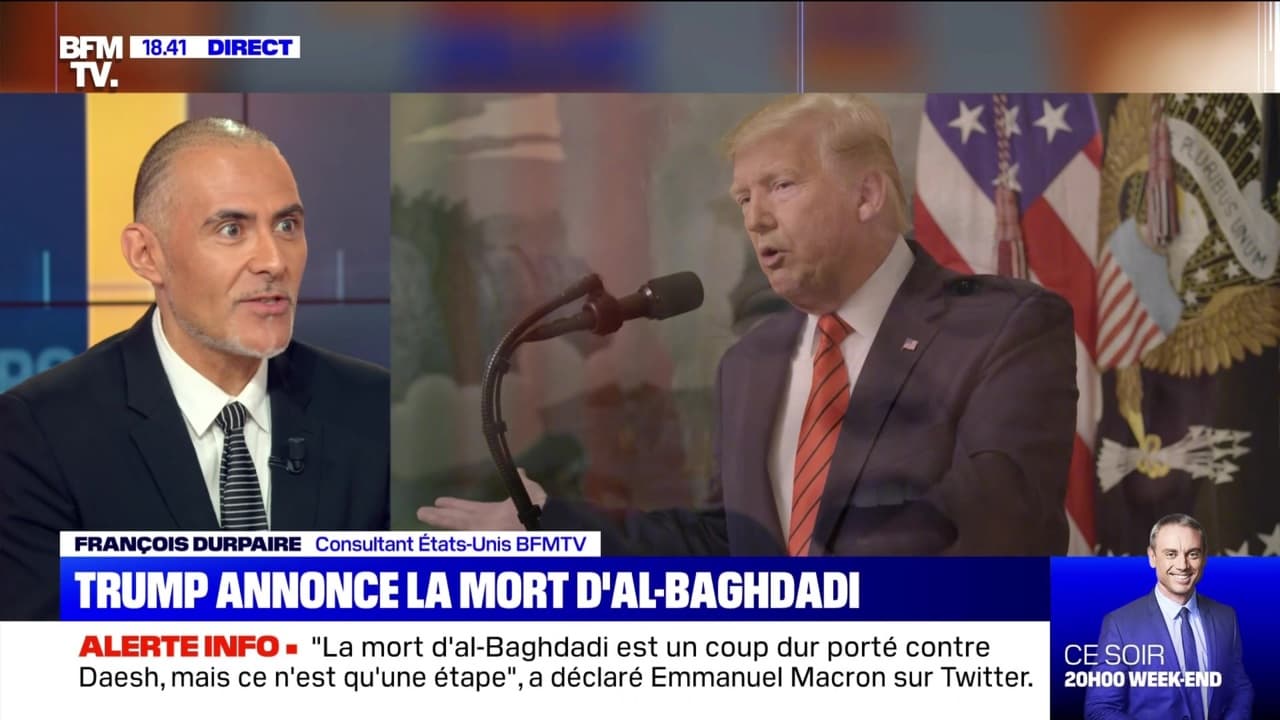 Donald Trump annonce la mort du chef de Daesh (2/2) - 27/10