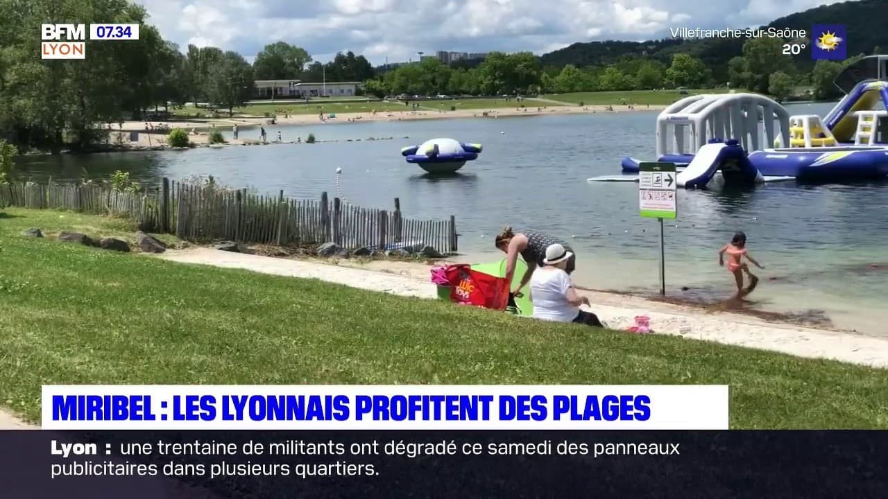 Déconfinement: les Lyonnais profitent à nouveau des plages du parc de ...