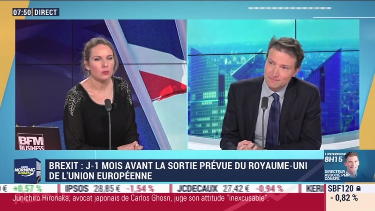 Sébastien Maillard (Institut Jacques-Delors) : Brexit, J-1 mois avant ...