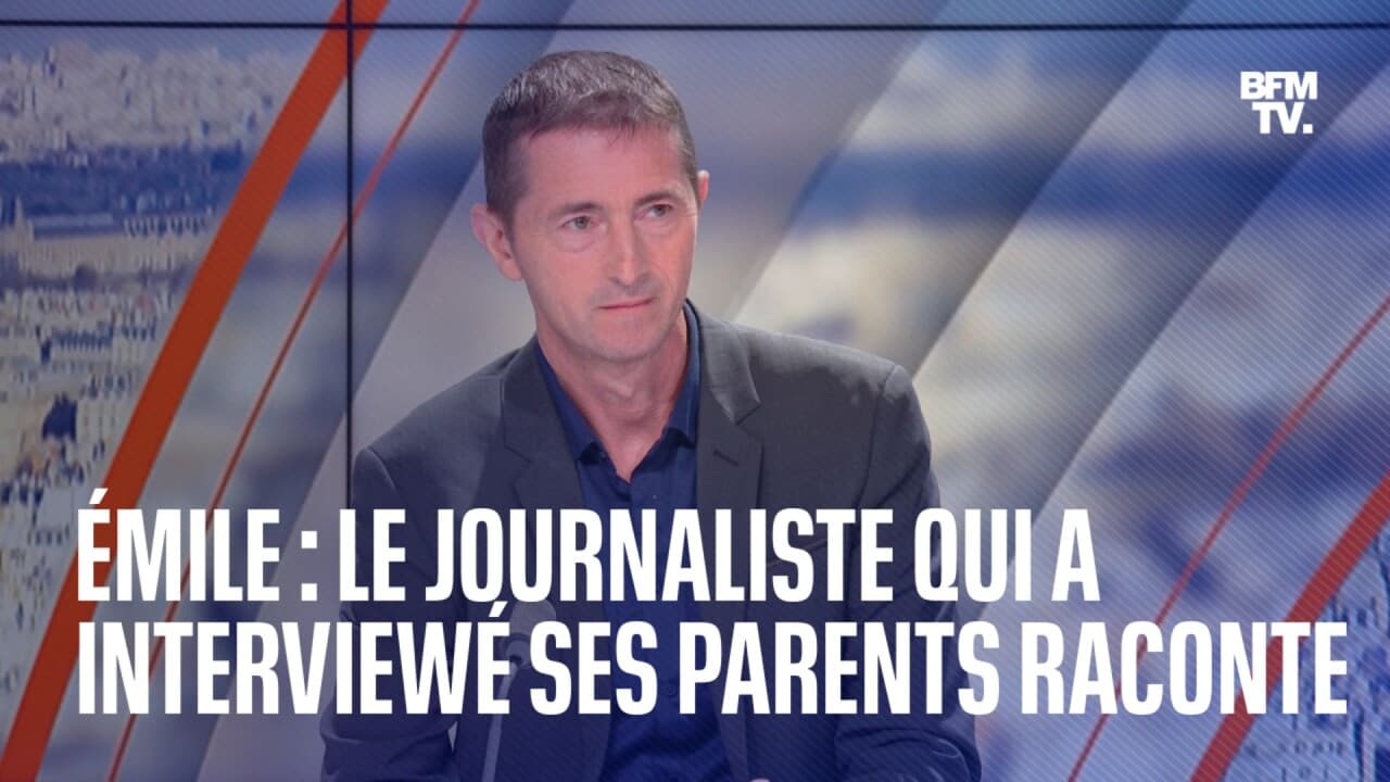 Samuel Pruvot, qui a réalisé la première interview des parents d'Émile ...